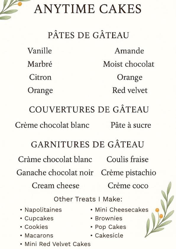 Anytime Cakes MU - Custom Cakes by Rachel in Mauritius